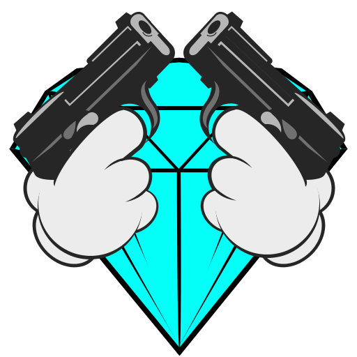 Mickey Mouse Hands Holding A Diamond