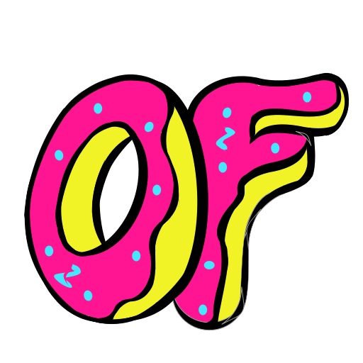 Odd Future Donut Logo Clouds