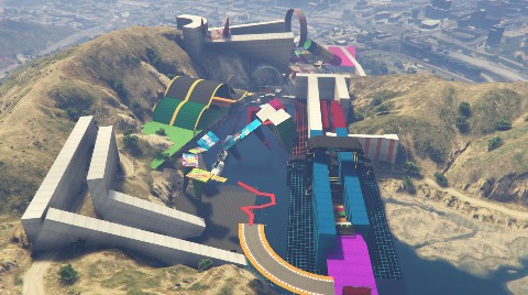Car parkour — GTA Online job collection created by @Judgedwhisper215 ...
