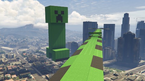 Minecraft_Face to Face by -JGP7- in Grand Theft Auto Online - Rockstar ...