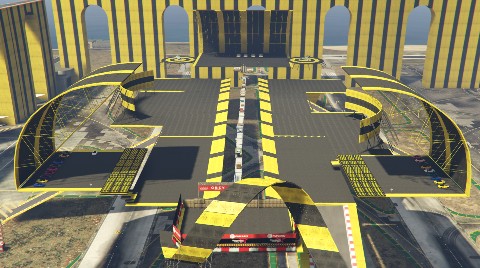 Runners vs Cars — GTA Online job collection created by @ItsGoldenfury ...