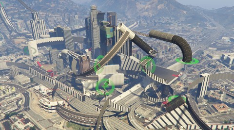 Race Jumps Wall — GTA Online job collection created by @--Schranz ...