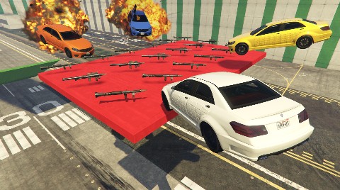 rpg vs cars — GTA Online job collection created by @HeOnXGamesMode69 ...